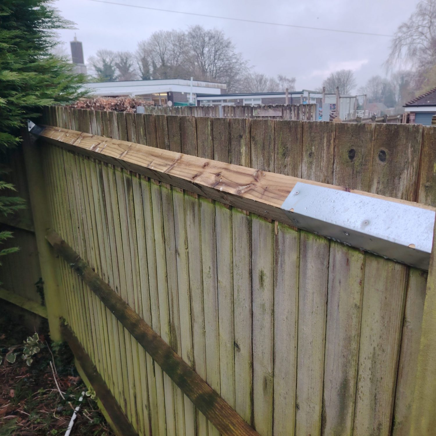 Fence Repairs - Arris Rail Replacement - Ashford, Kent. - Greenspace ...